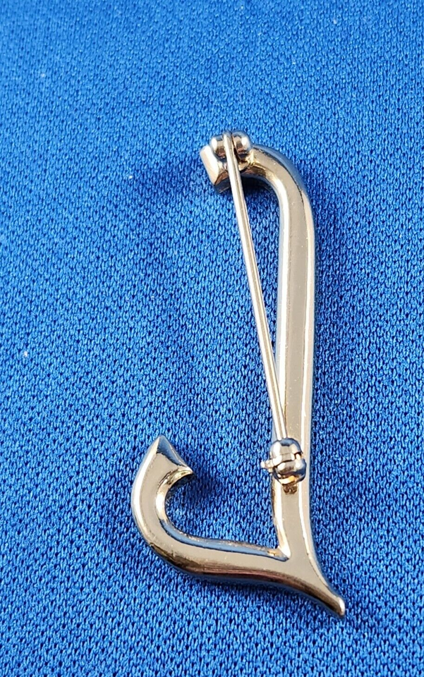 AVON Brooch Pin Letter Initial L Goldtone | eBay
