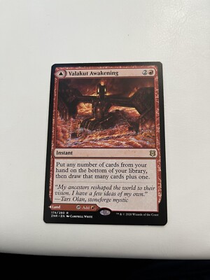 1x Valakut Awakening // Valakut Stoneforge | Zendikar Rising | MTG ...