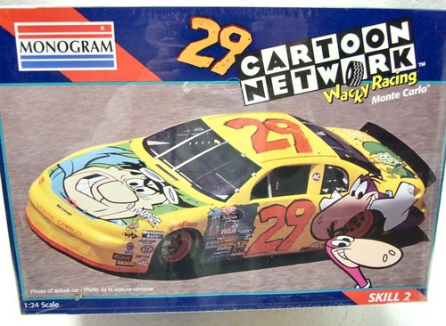 1996 Monogram Kit 85-2484: Cartoon Network Wacky Racing Monte Carlo 1/ ...
