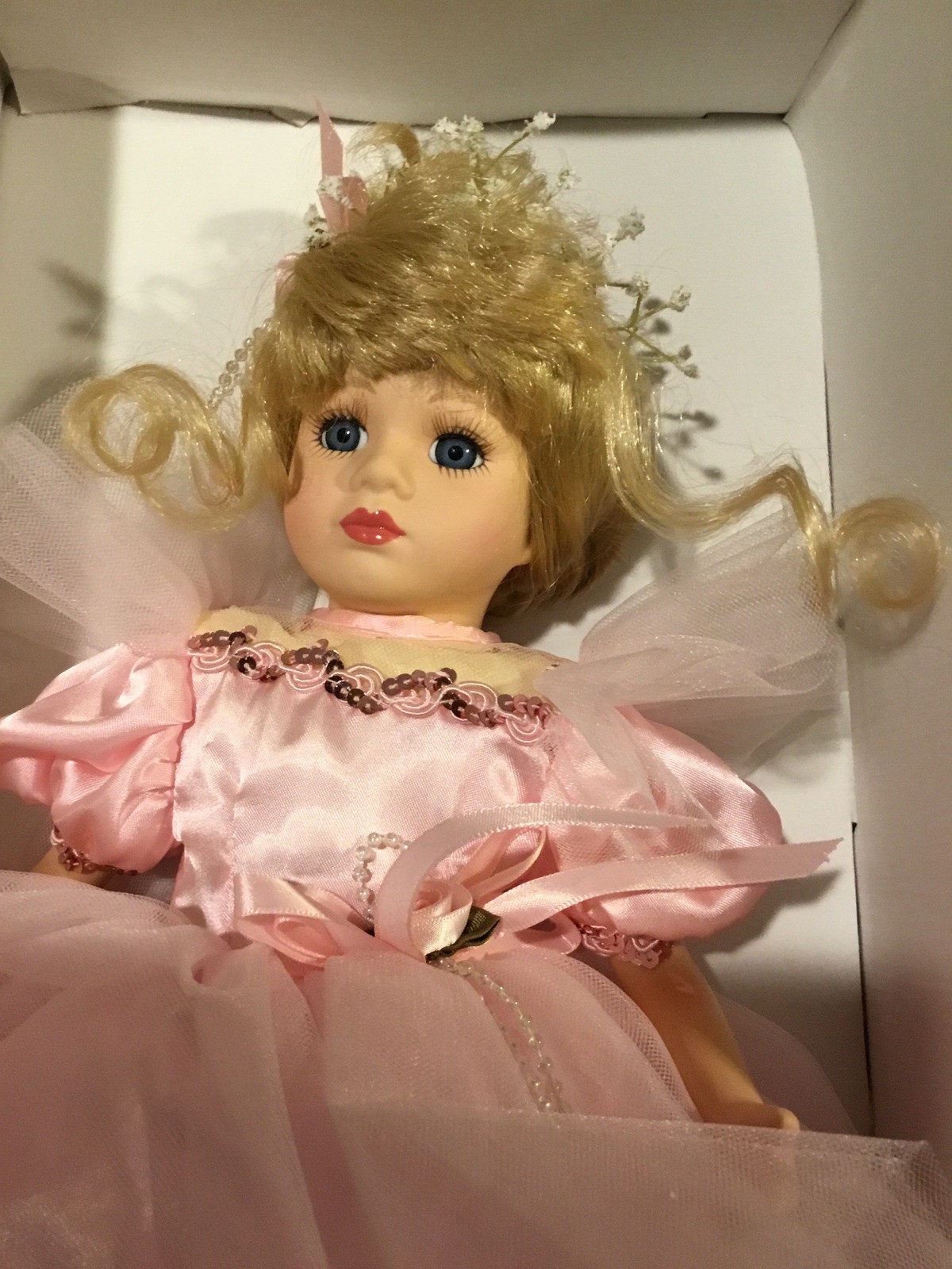 Victorian Collection Vintage Porcelain Doll By Melissa Jane Ballerina ...