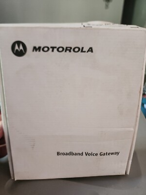 Motorola Broadband Voice Gateway VT2142-VD Vonage Router, AC Adapter ...