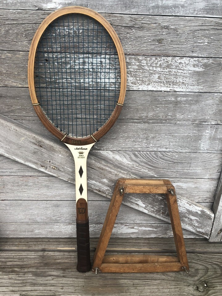 Vintage Wood Tennis Press Bulk Lot Wilson Spalding Some Unmarked NO ...
