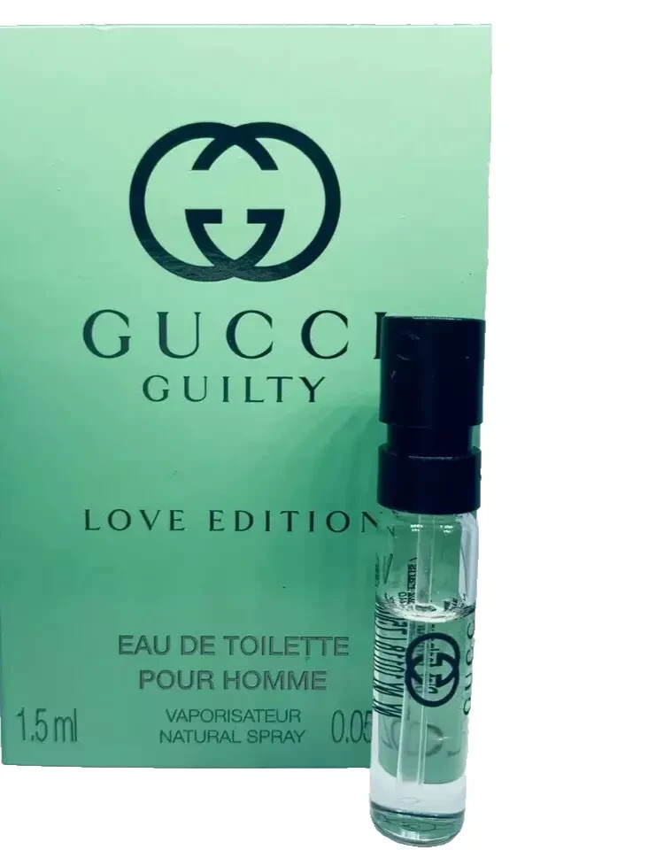 Gucci Guilty Men Cologne Collection Sample Spray Vials 6 pc Set | eBay