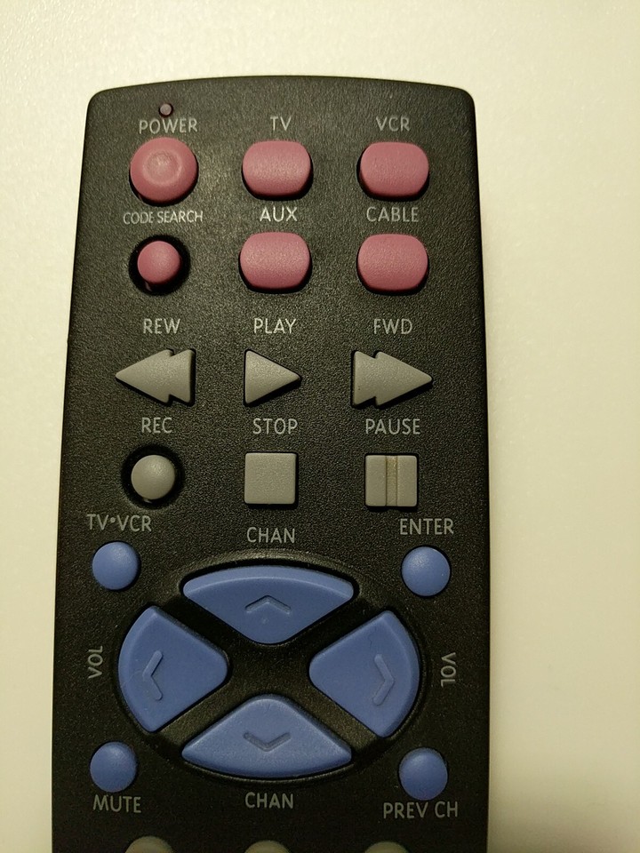 RCA SystemLink 4 TV VCR Remote Control Tested Works Cleaned RCU1400 A ...