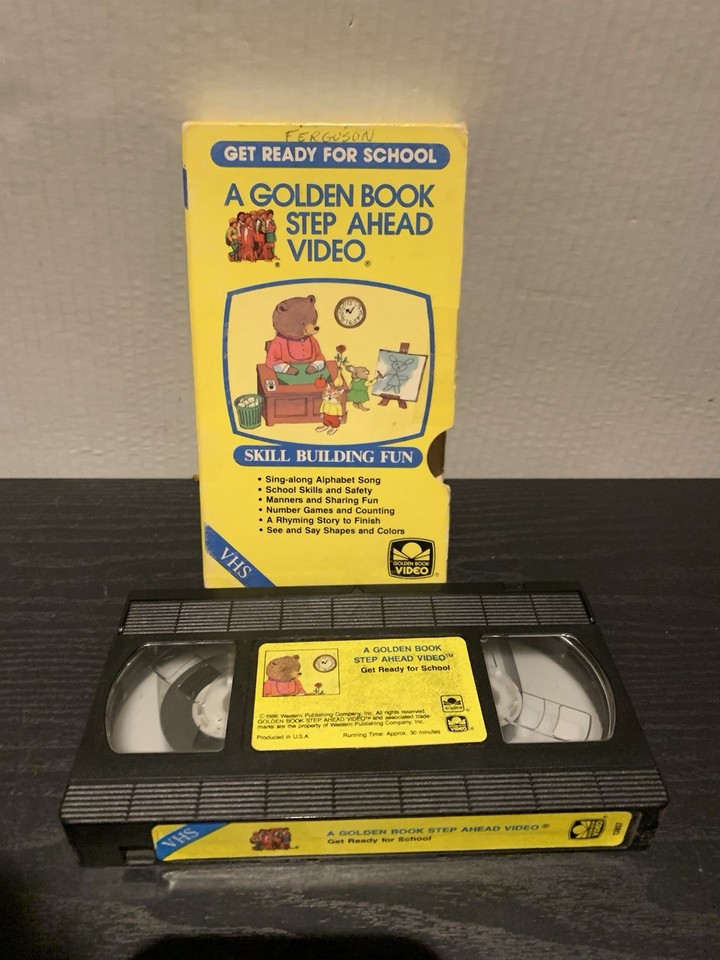 Golden Book Video VHS Lot 10 Animal Nursery Tales, Sesame Street Heman ...