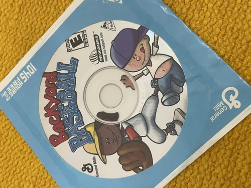 Vintage General Mills Cereal Computer Game Backyard Baseball New Never ...