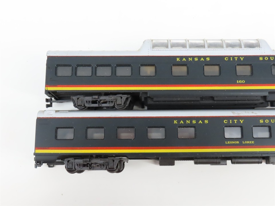 Lot of 10 HO Scale Rivarossi KCS Kansas City Southern Dome/Coach Passenger Cars | eBay