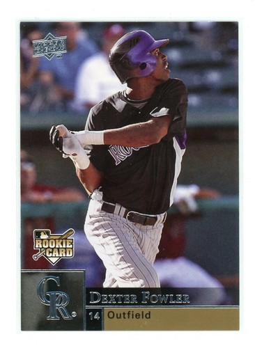 DEXTER FOWLER 2009 Upper Deck #416 RC Colorado Rockies | eBay