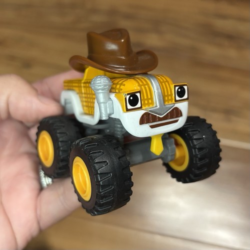 Blaze and The Monster Machines Mattel COWBOY BUMP BUMPERMAN Die Cast ...