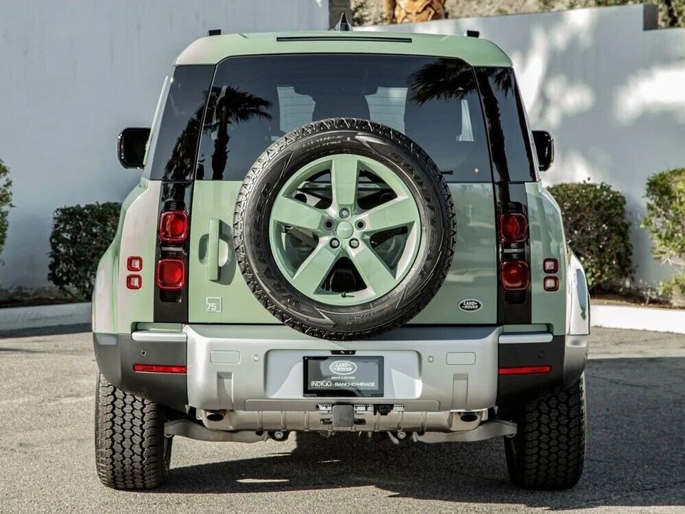 Spare Tire Cover fits for Defender 90 110 2020-2023 Grasmere Green for ...