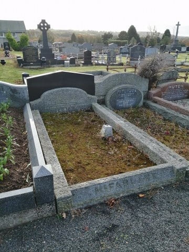 Grave Headstone Paint - Restoring Lettering On Masonry Headstones ...