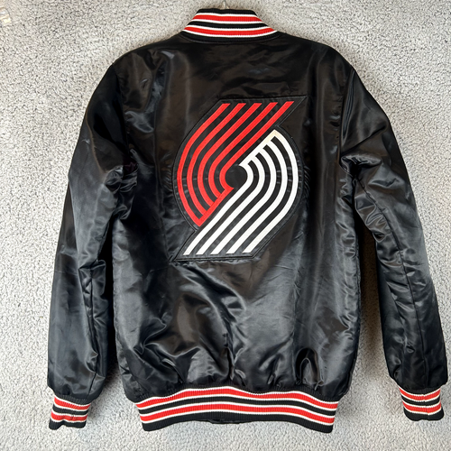 Vintage Starter NBA Portland Trail Blazers Satin Jacket Size Small ...