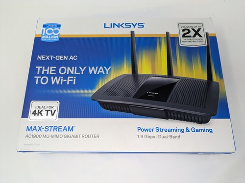 Linksys Router EA7500 AC 1900 MU-MIMO Gigabit Dual-Band WiFi Gaming OpenWRT | eBay