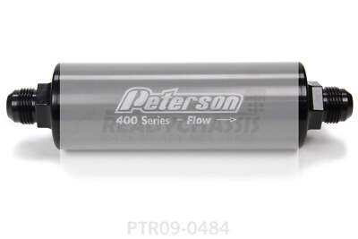 Fits Peterson Fluid -12 Inline Fuel Filter 45 Micron 09-0484 | eBay