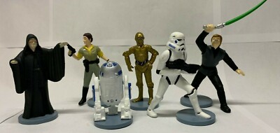Applause Star Wars Figurines lot 6 Characters Used Great Condition ...