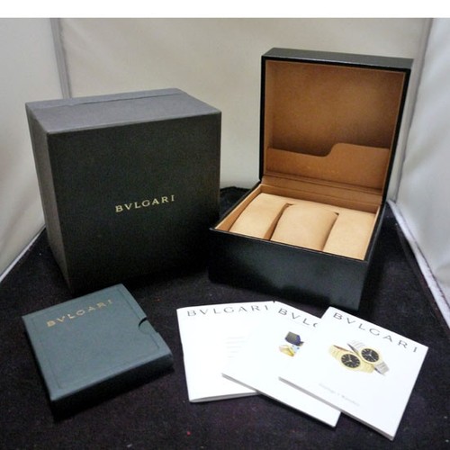 BVLGARI WATCH BOX CASE 100%Authentic CF5977-229 TS1 | eBay