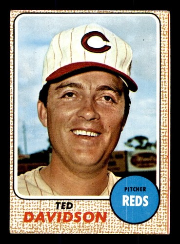 1968 Topps Baseball #48 Ted Davidson GD *e2 | eBay