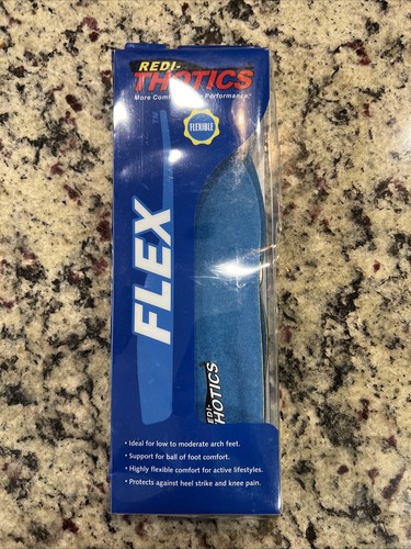 NEW Redi-Thotics FLEX Orthotic Insoles Size A Womens 6-7.5 Men's 5-6.5 ...