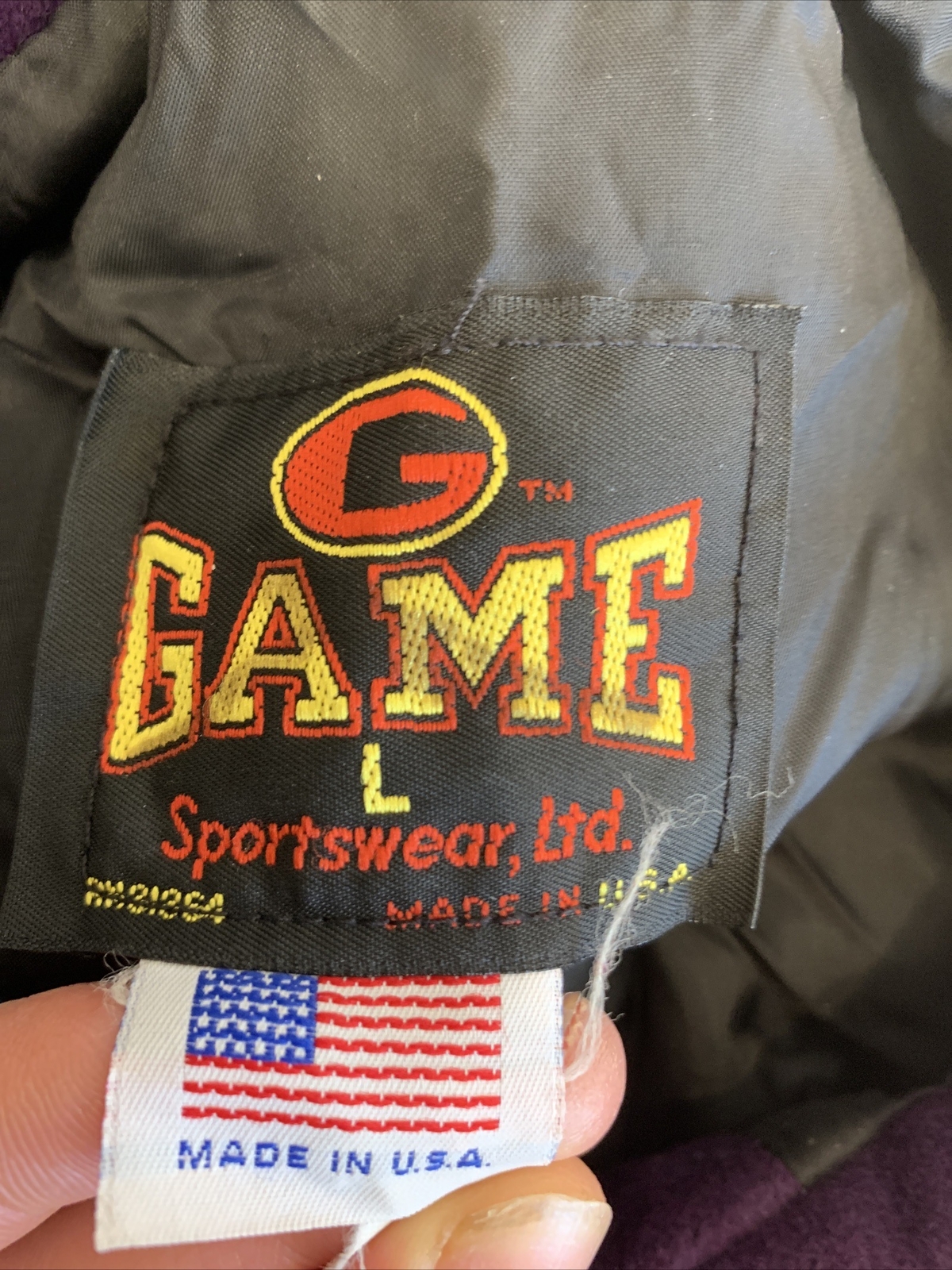 Vintage Game Sportswear Varsity Jacket - Gem
