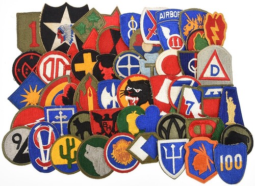 WWII Army Divisions Patches Lot-- 50+ | eBay