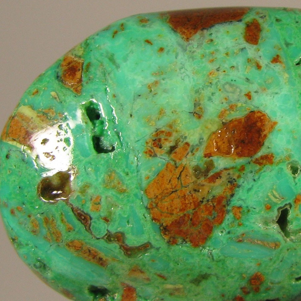 44mm Rare SMITHSONITE Gemstone Polished Palm Stone - Indonesia | eBay