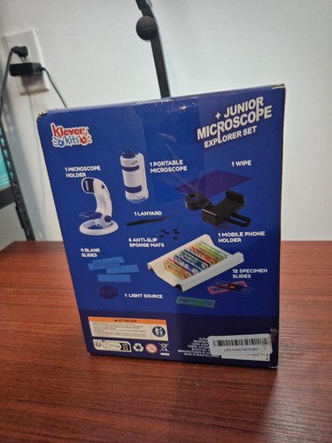 Klever Kits - Microscope Explorer Set for Kids 2 in 1 Science Experiment Toy NIB | eBay