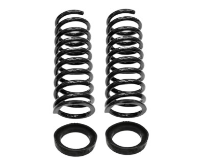 2x Rear Coil Springs w/ Spring Pads for MERCEDES 300SD 300SE 350SDL ...
