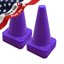 9" Tall PURPLE CONES Sports Training Safety Cone Qty 12 | eBay