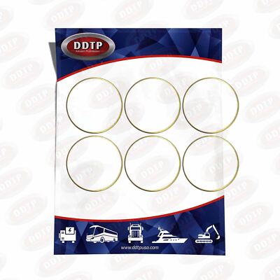 Shim .031 Liner Brass Detroit Diesel S60 (6 Pack) (23539135) | eBay