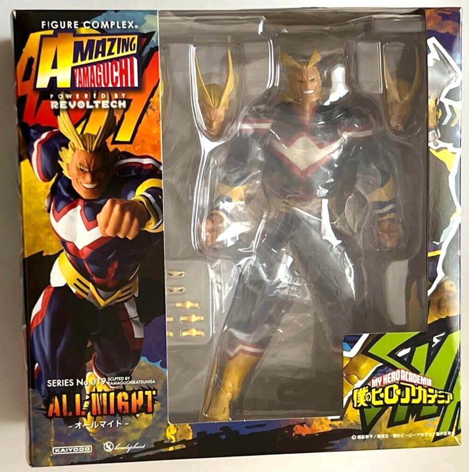 All Might Amazing Yamaguchi Revoltech No19 My Hero Academia Kaiyodo ...