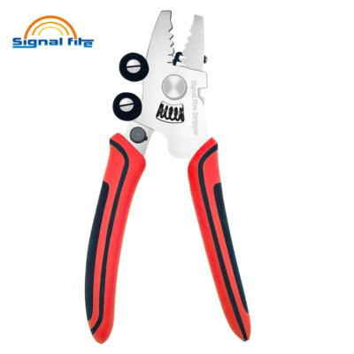 9-in-1 Fiber Optical Stripper Wire Plier For FTTH Solid Core Fiber Wire ...