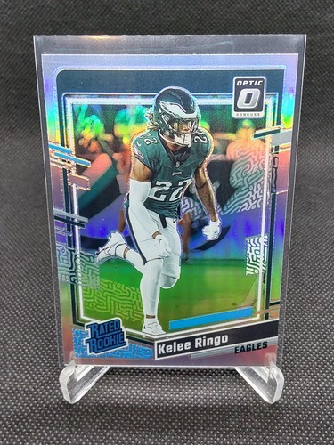 KELEE RINGO 2023 Panini Donruss Optic SILVER HOLO PRIZM ROOKIE #282 ...