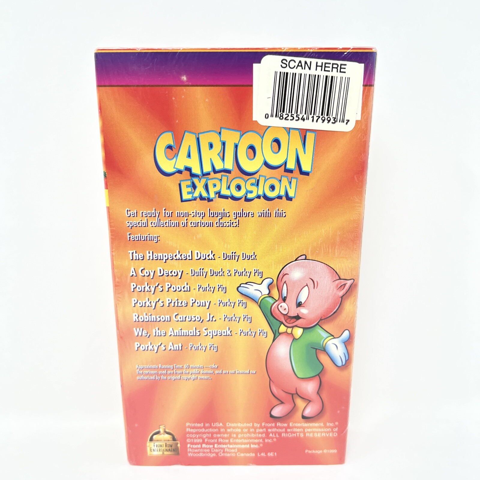 Cartoon Explosion - The Henpecked Duck (VHS, 2001, Animated Classics ...