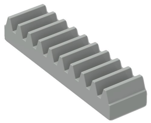 ☀️NEW LEGO Technic Gear Rack 10x LIGHT BLUISH GRAY 1x4 Rack #3743 | eBay