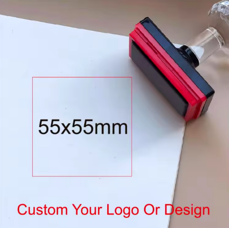 Personalized Logo Self-ink Stamp Customized Photosensitive ink business ...