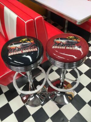 NEW Monaro Set Aussie Muscle Holden Retro Bar Stools | eBay Australia
