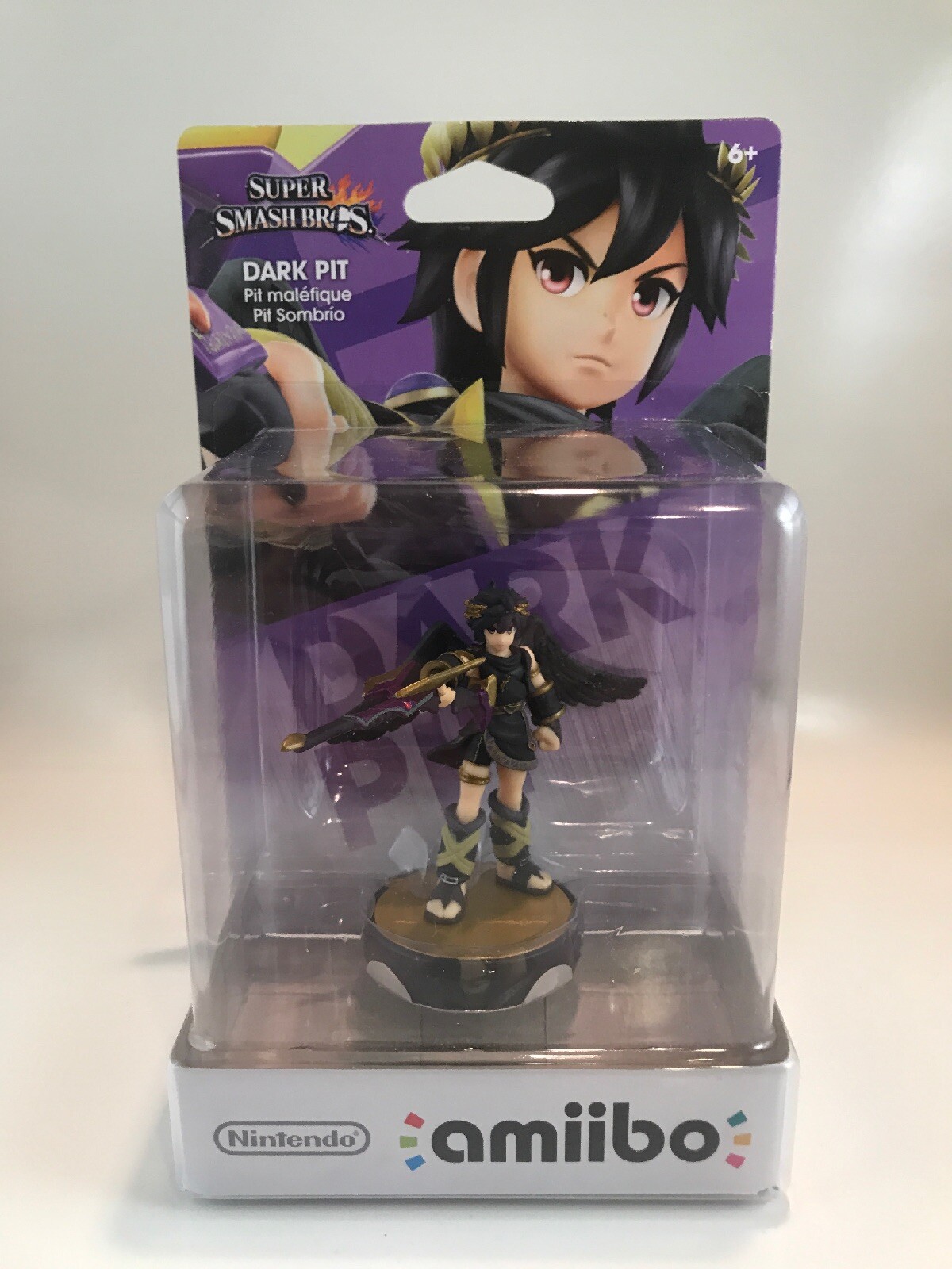 Dark Pit Amiibo Super Smash Bros Series Nintendo Switch Wii U 3DS Brand ...