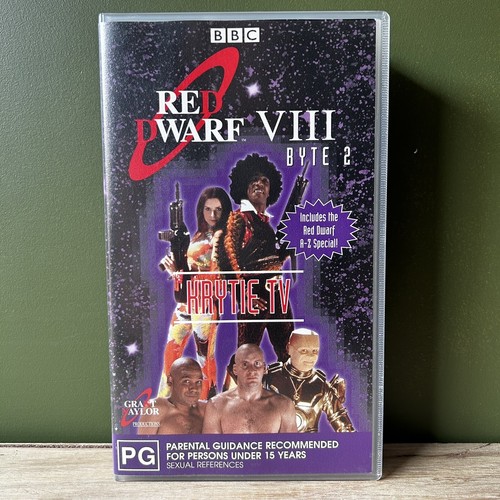 BBC Red Dwarf VIII: Byte 2 Krytie TV- VHS Sci-Fi TV Series Collectible ...