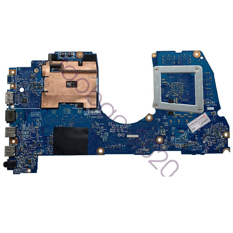 CN-0M5H57 LA-F611P For Dell G3 3579 with I7-8750H CPU GTX1050TI GPU ...