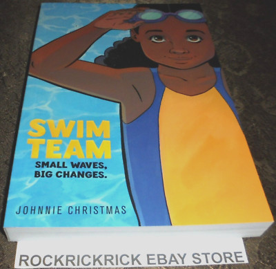 SWIM TEAM BOOK BY JOHNNIE CHRISTMAS (COMIC BOOK) 15CM X 23CM BRAND NEW ...