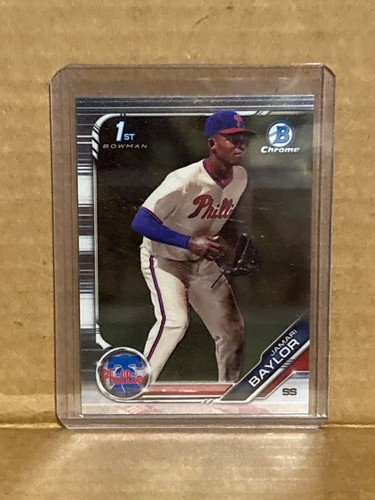 Jamari Baylor 2019 Bowman Chrome Draft 1st Bowman Chrome Prospect | eBay