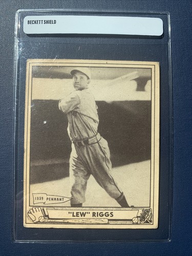 1940 #78 Play Ball Cincinnati Reds Infielder Lew Riggs Baseball Card | eBay