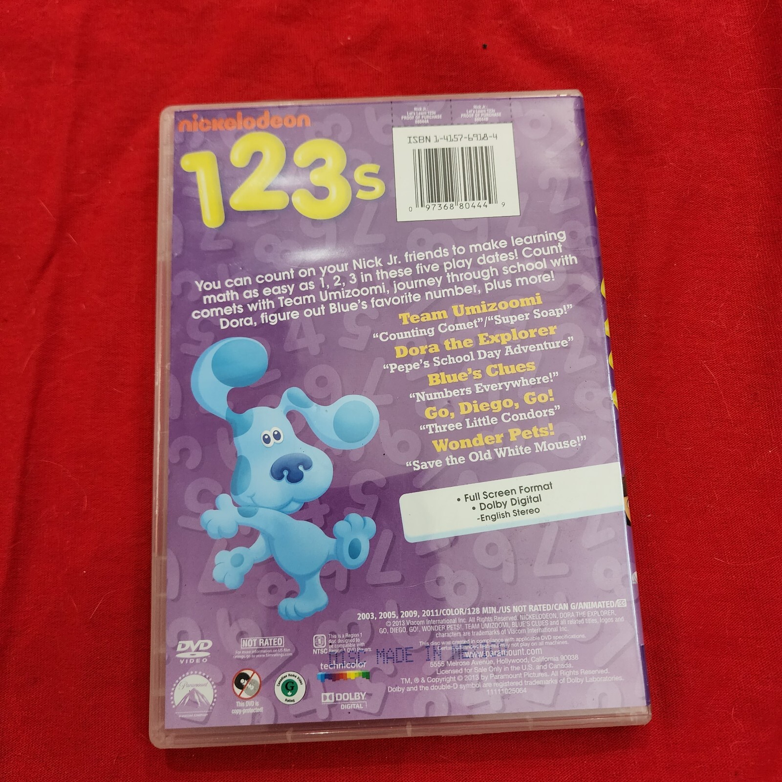 Nickelodeon Let's Learn: 123s by LET'S LEARN: 1 & 2 & 3 Dora Blue's ...