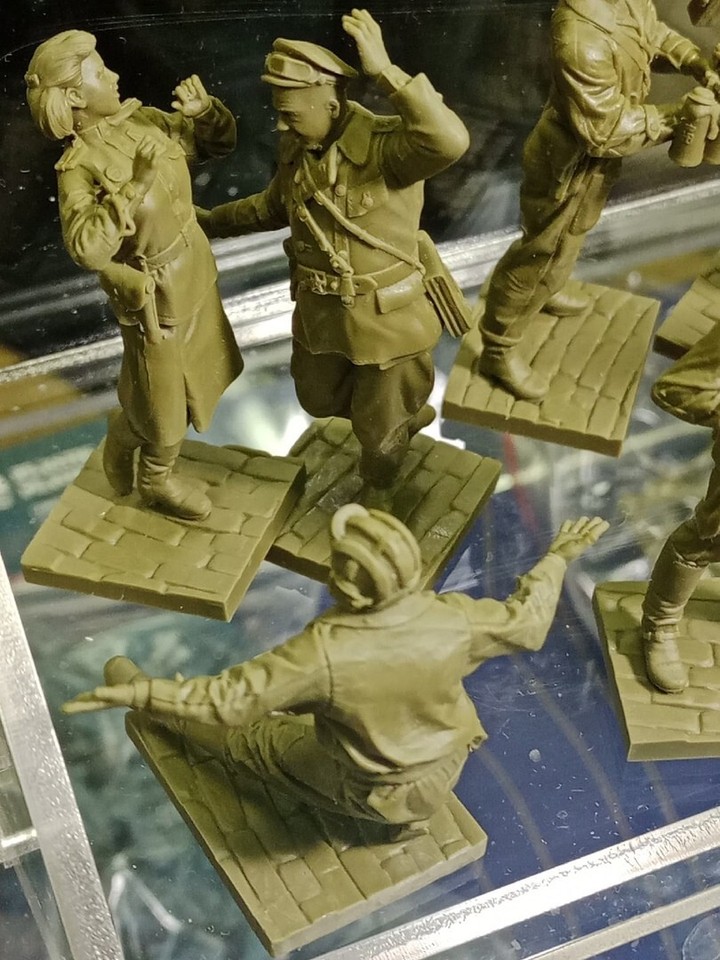PLASTIC PLATOON Toy Soldiers Victory Day set#2 WW2 1:32, RELEASE 2024 ...