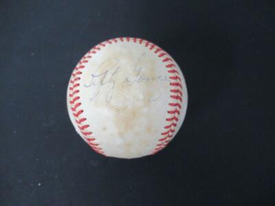 Lefty Gomez Signed Baseball Autograph Auto PSA/DNA AH44615 | eBay