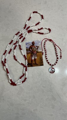 Shango Bracelet -Adjustable And Collar (Eleke) -Santeria Yoruba ...