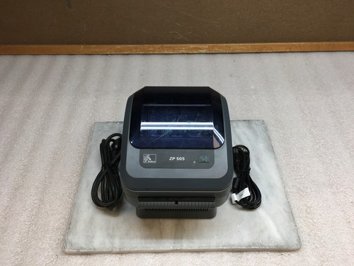 Zebra ZP505 ZP505-0503-0018 Thermal Label Printer Power Cable & USB ...