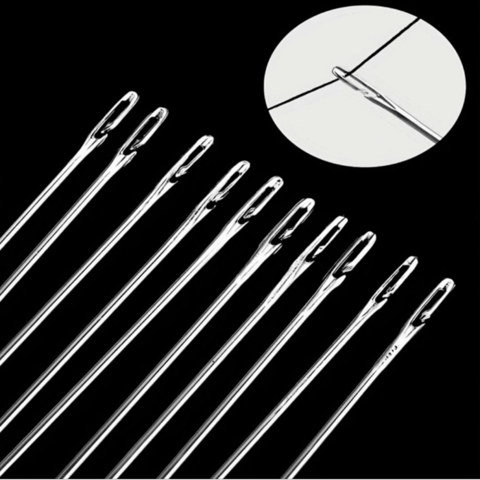 30pcs Sewing Needle Threader Set Rosewood Needle Inserter for Elderly ...