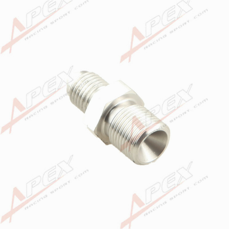 3AN 3 AN3 To M10 x 1.0 Metric Stainless Steel Brake Fittings Adapter | eBay