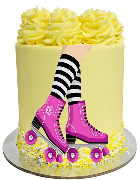 Inline Skate Cake